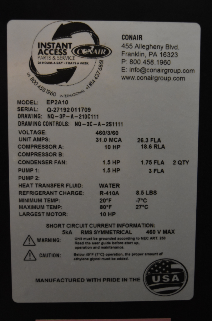 11 Ton Air-Cooled Chiller - Surplus Group